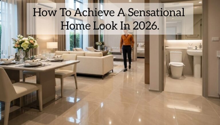 How To Achieve A Sensational Home Look In 2026 | Premium Tiles.